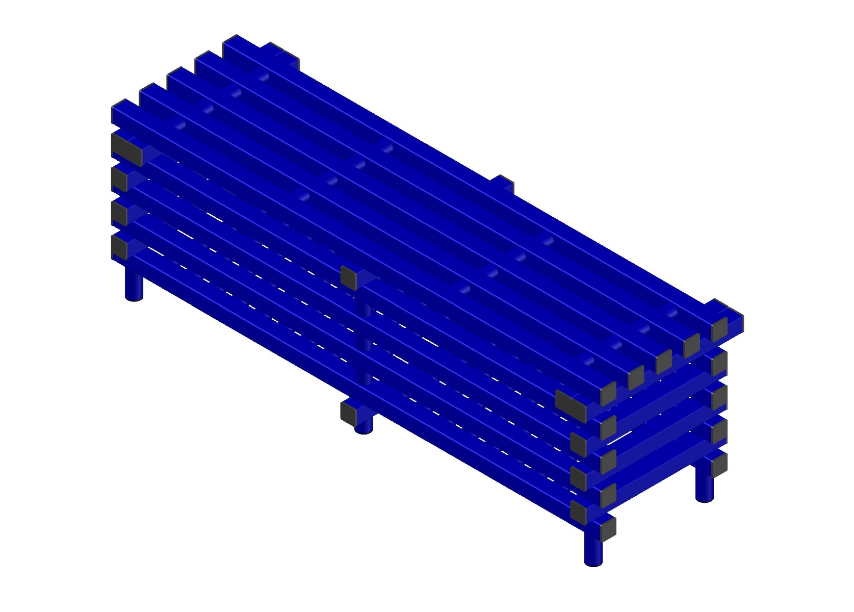 Bench with storage 1.5 meters - MegaSportMarket.com